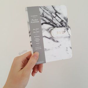 Eccolo | Office | 2222023 Eccolo Pocket Planner Gray Marble | Poshmark